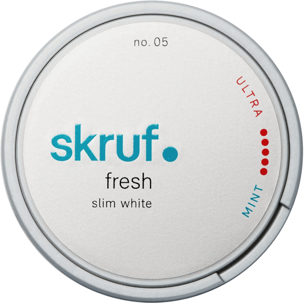 Skruf Slim Fresh Ultra Strong White