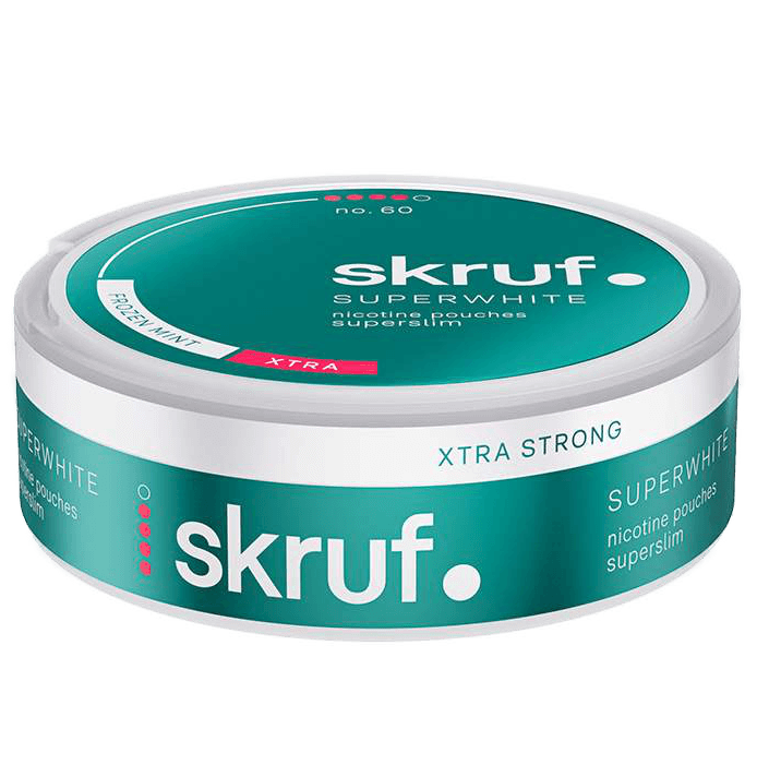 Skruf Super White Super Slim Frozen Shot No.4