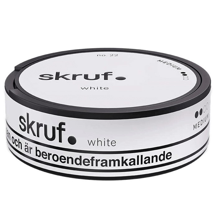 Skruf Original White Portion.